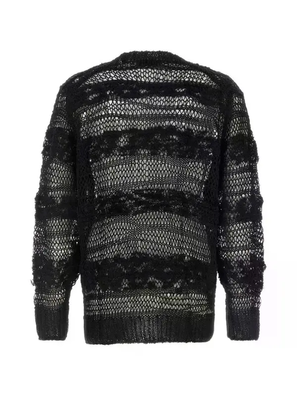 Yohji Yamamoto Crochet Knit Sweater