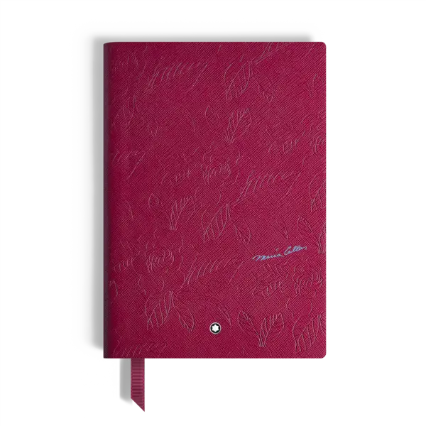 Montblanc Medium Notebook, Maria Callas, Lined Pages - Red