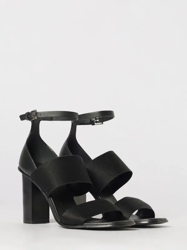 Max Mara High-heeled Leather Sandals