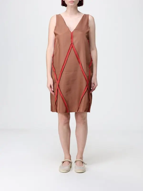 MAISON MARGIELA Sleeveless V-neck Dress