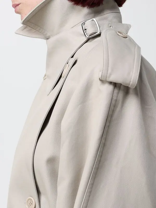 Max Mara Cotton Double-breasted Trench Coat