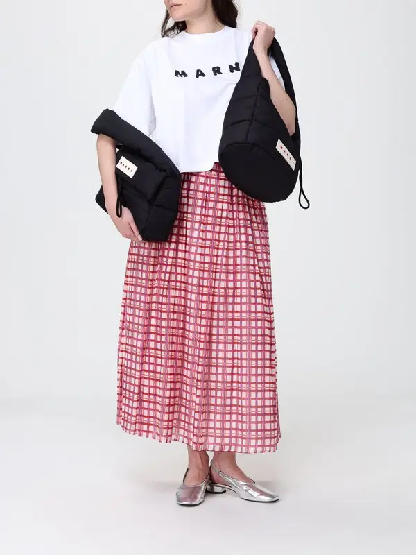 Marni Padded Shoulder Bag - Black