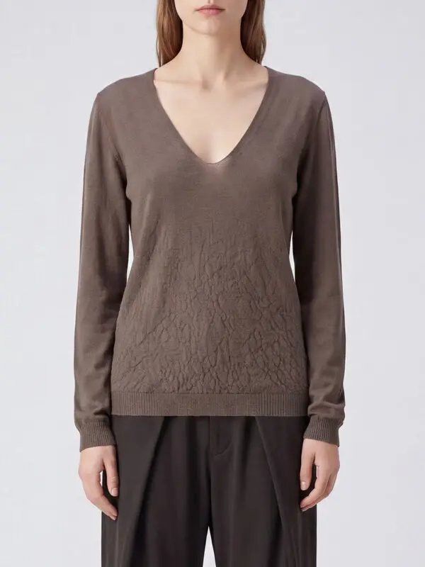 Rick Owens Cashmere V-neck Jumper - Dust