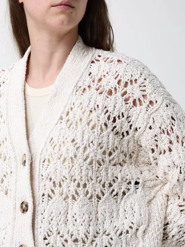 Alanui Crocheted Cotton Blend Cardigan