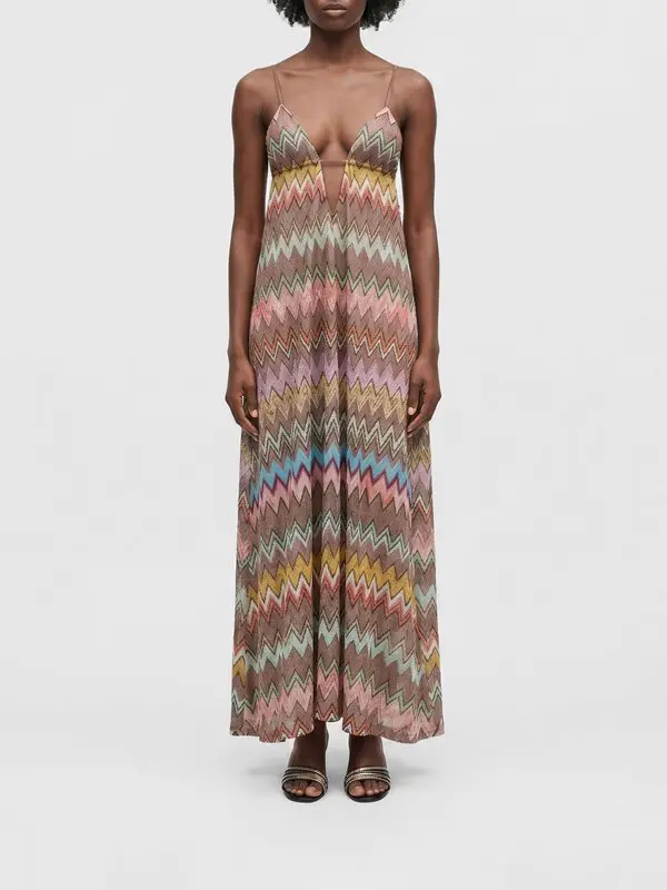 Missoni Maxi Dress - Bronze