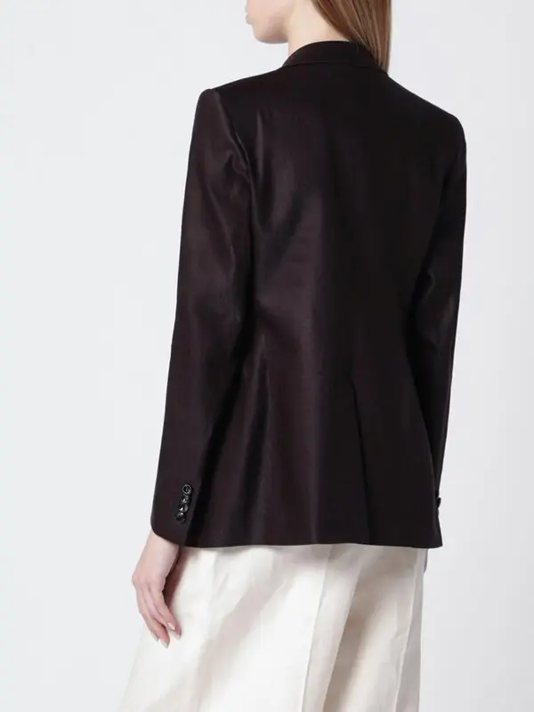 Tagliatore Double Breasted Blazer - Brown