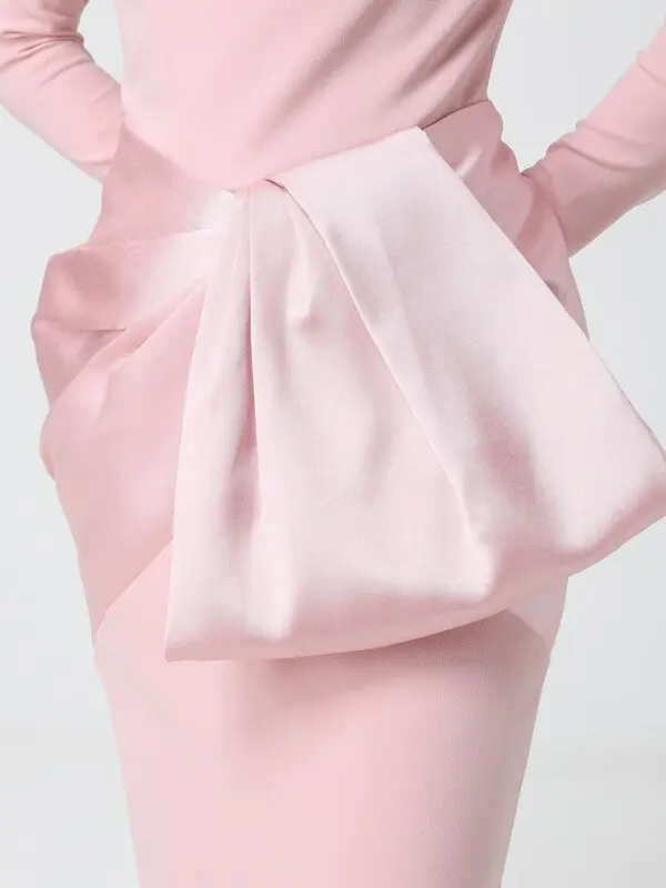 Solace London Crêpe Midi Dress