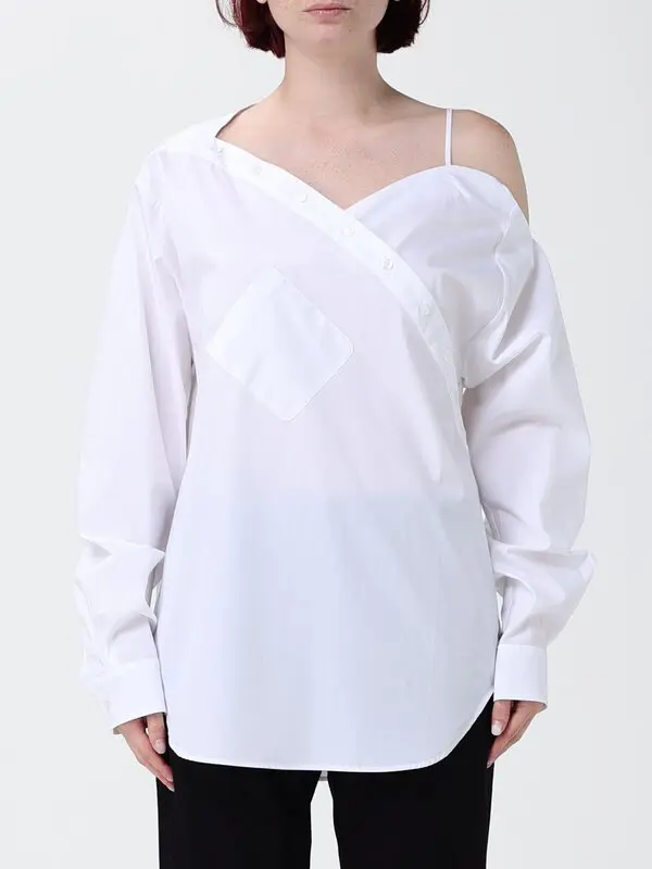Coperni Asymmetrical Shirt - White