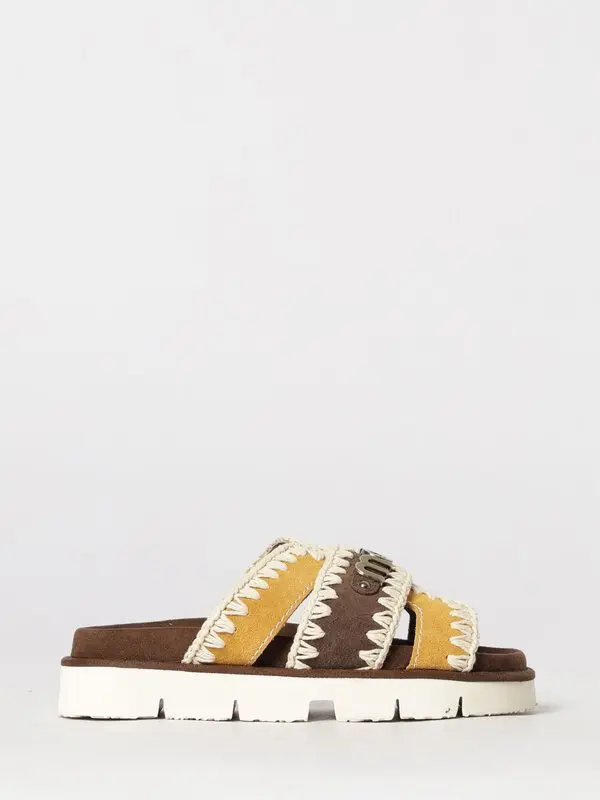 Mou Heeled Sandal - Brown