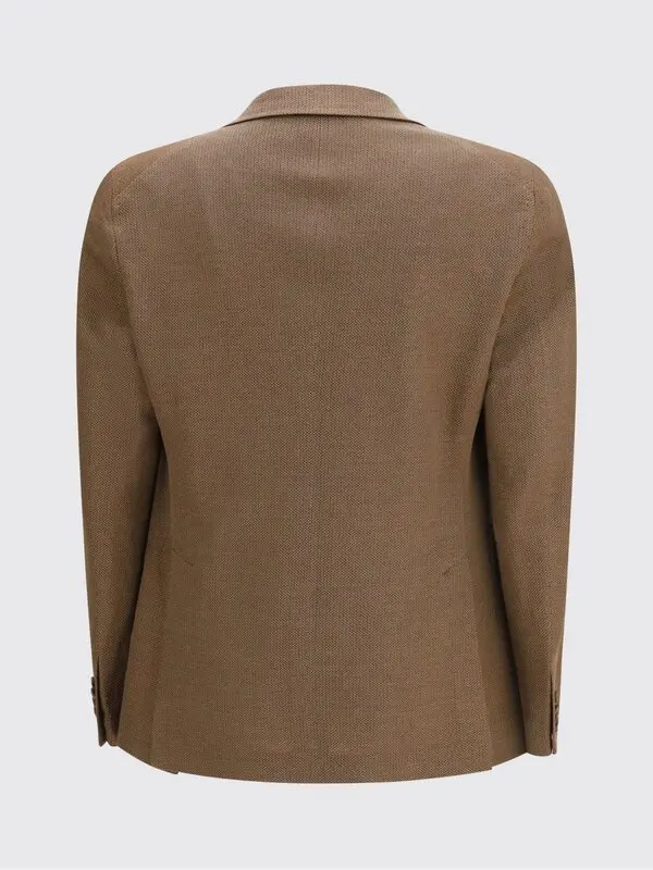 Tagliatore Textured Blazer - Brown