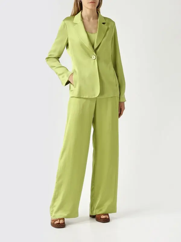 Malìparmi Single-breasted Satin Blazer