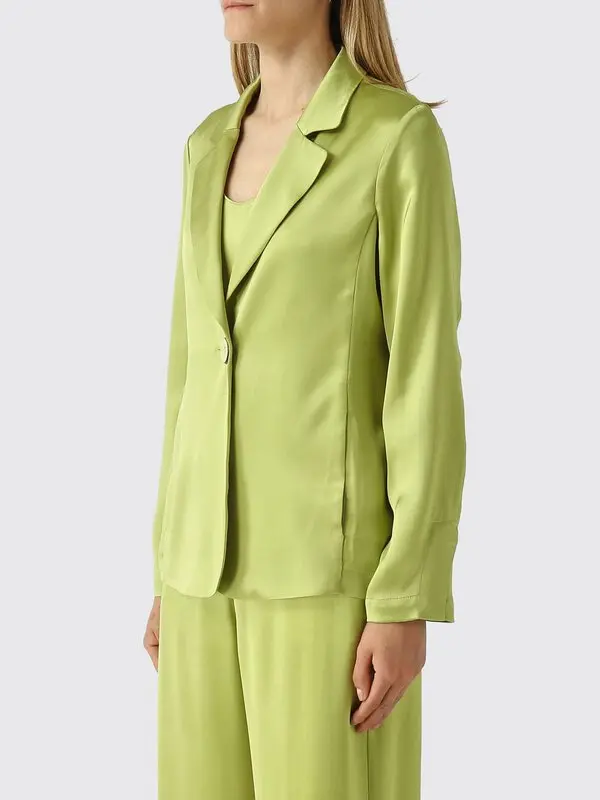 Malìparmi Single-breasted Satin Blazer