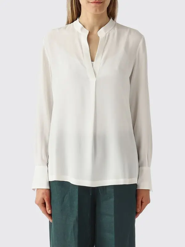 Malìparmi Classic Silk Blend Shirt - White