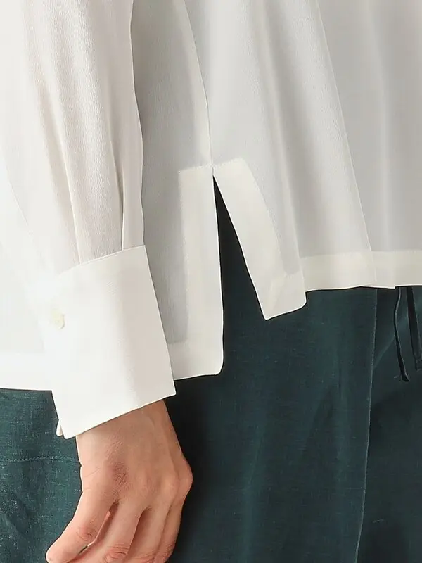 Malìparmi Classic Silk Blend Shirt - White