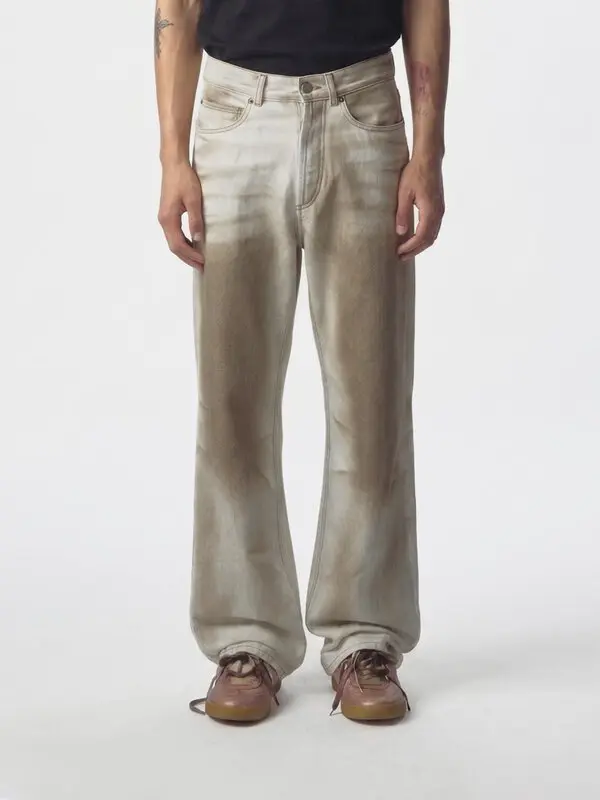 MAGLIANO Flattone Straight Denim Jeans - White