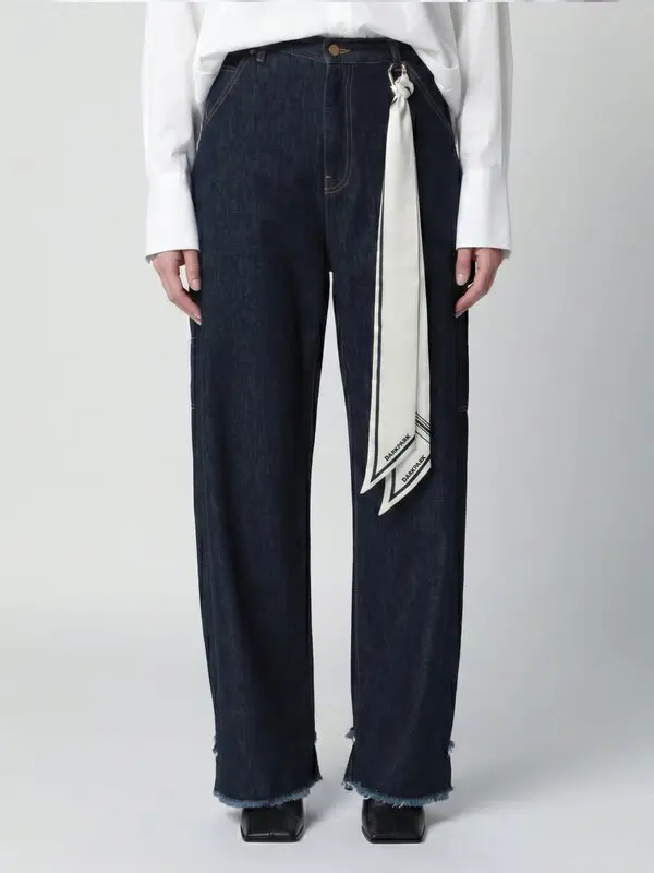 DARKPARK Wide Leg Cotton Jeans