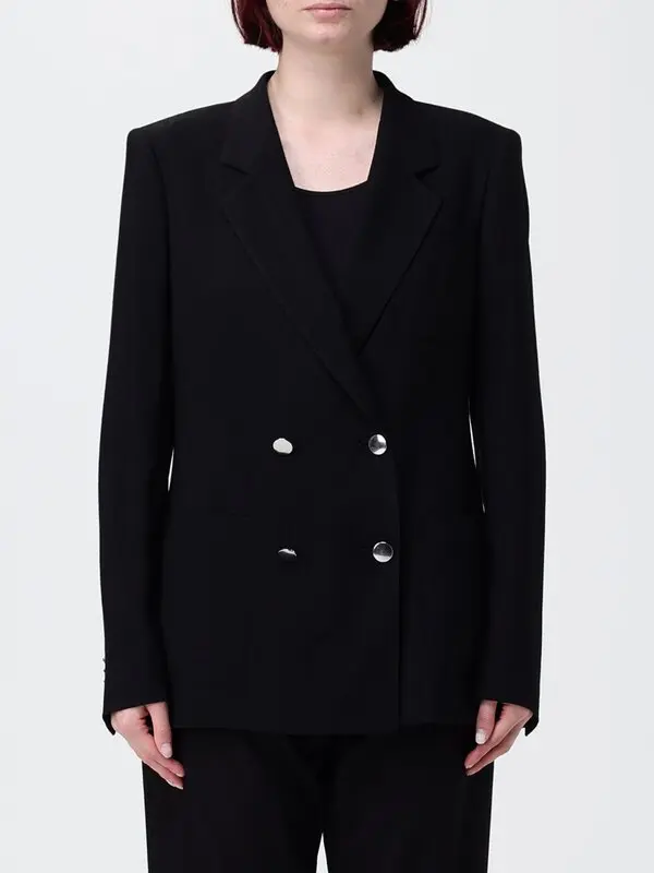 Tagliatore Double Breasted Blazer - Black