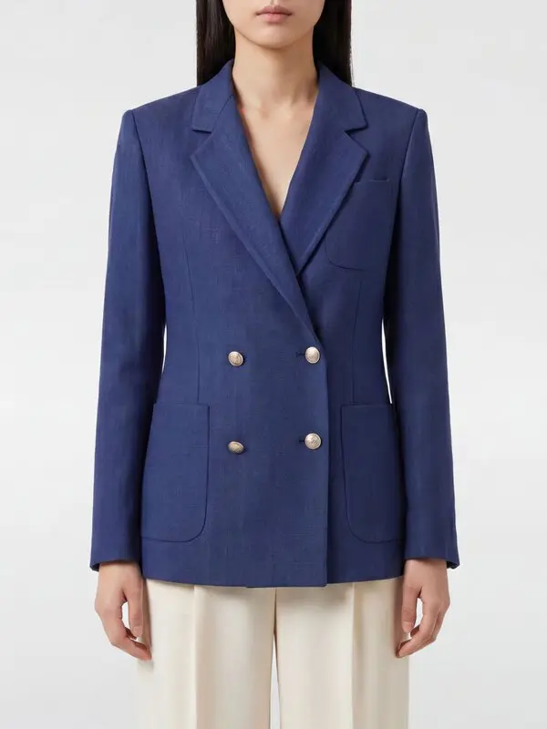 Tagliatore Double Breasted Blazer - Blue