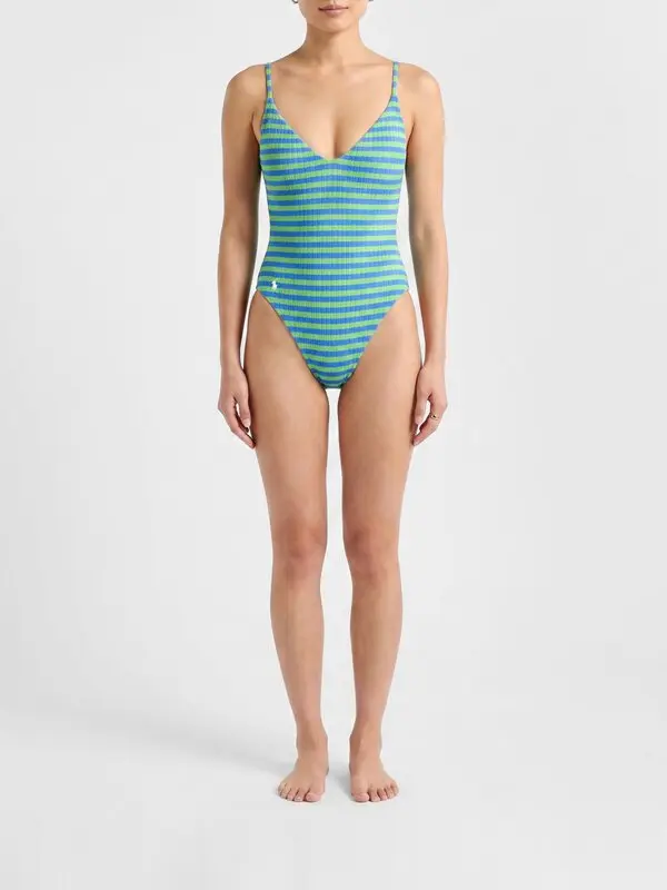 Polo Ralph Lauren Striped One-piece Swimsuit - Multicolor