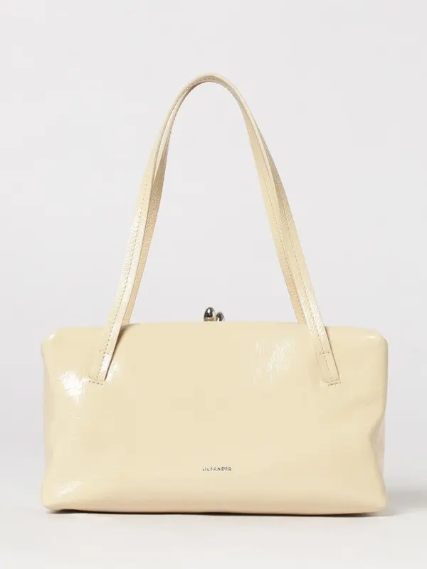 JIL SANDER Goji Pillow Leather Bag - Beige
