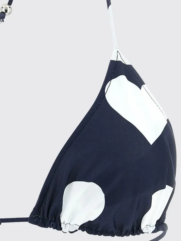 Jacquemus Triangle Bikini Top In Technical Fabric