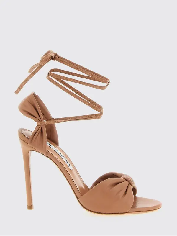 AQUAZZURA Carina Nappa Sandal - Pink