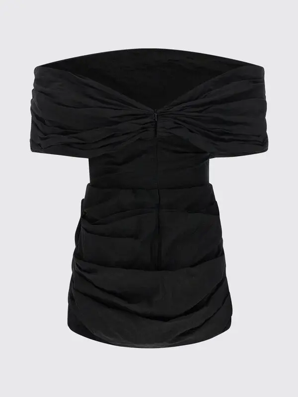 Magda Butrym Off-the-shoulder Ruched Mini Dress