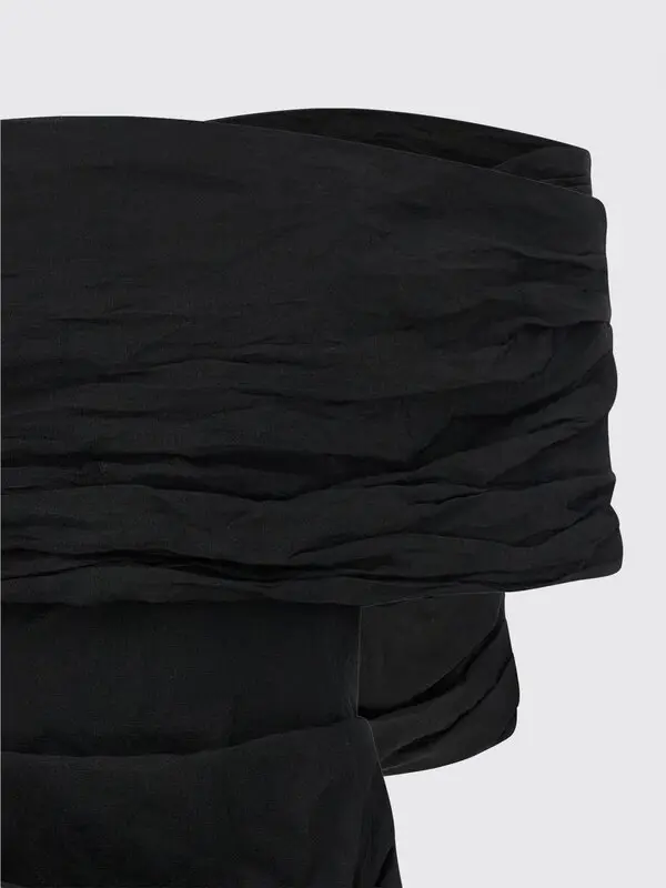 Magda Butrym Off-the-shoulder Ruched Mini Dress