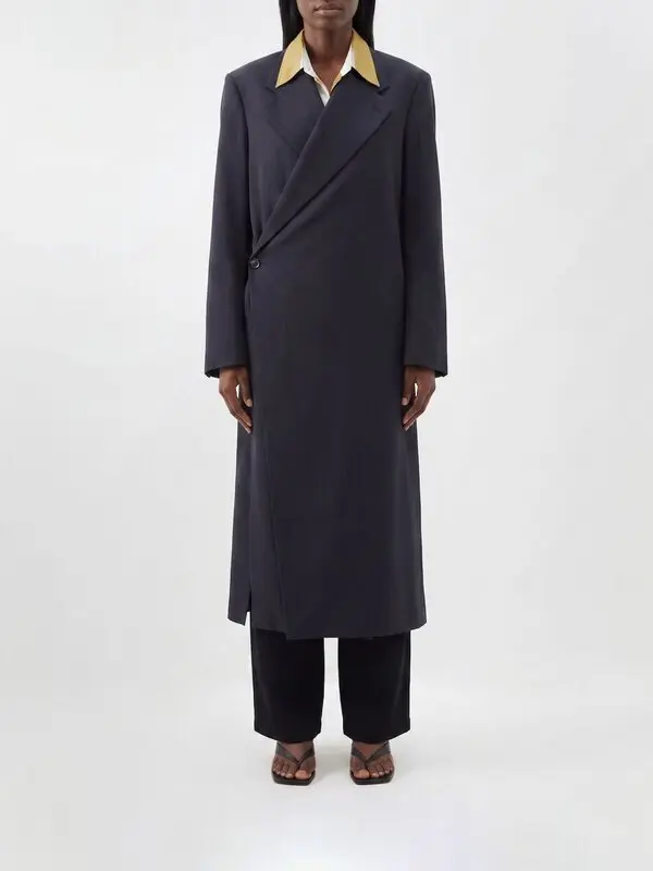 LEMAIRE Long Jacket With Classic Collar