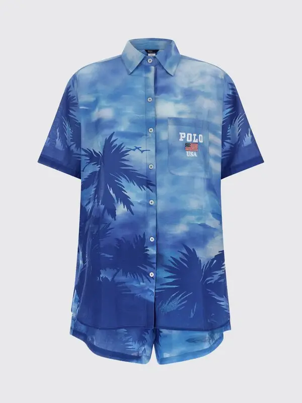 Polo Ralph Lauren Printed Shirt And Shorts Set