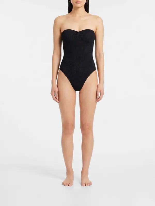 Hunza G One Piece Swimsuit - Black
