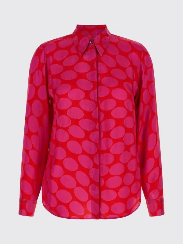 Dries Van Noten Printed Shirt - Fuchsia