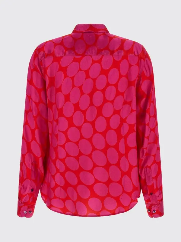Dries Van Noten Printed Shirt - Fuchsia