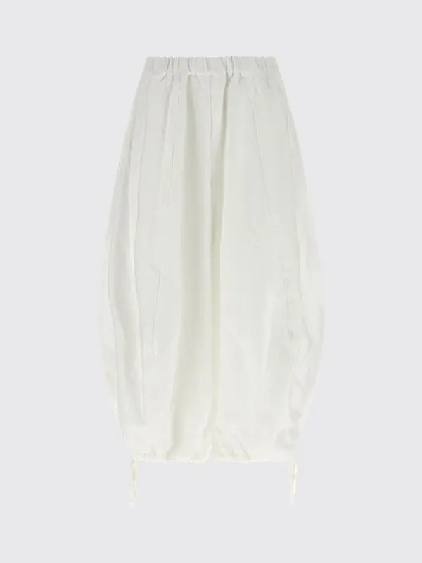 Comme Des Garçons Crêpe Balloon Trousers - White