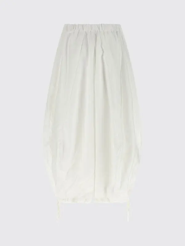 Comme Des Garçons Crêpe Balloon Trousers - White