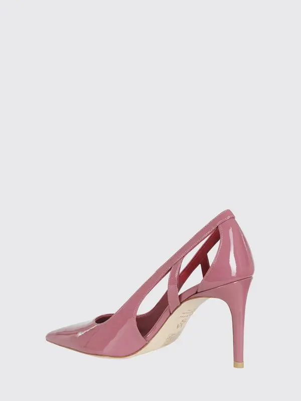 STUART WEITZMAN Patent Leather Pumps - Cherry