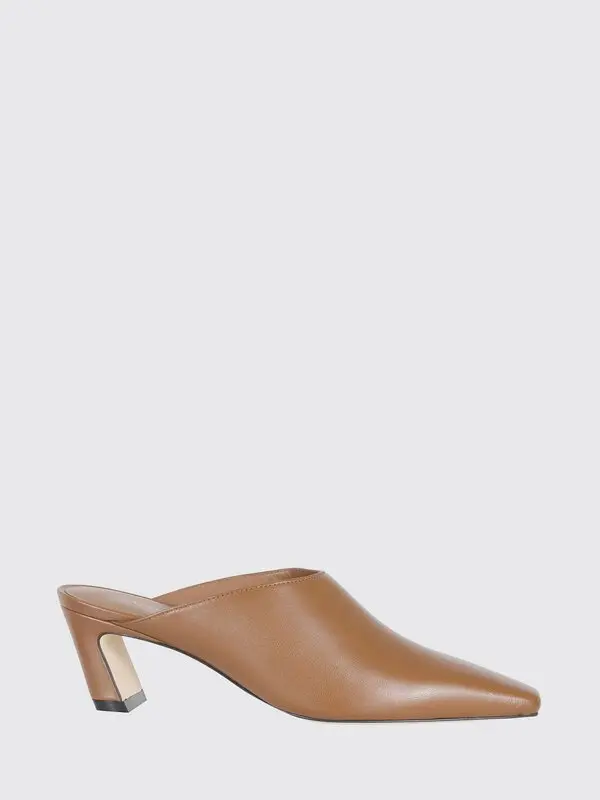 STUART WEITZMAN Pointed Toe Heeled Mules - Brown