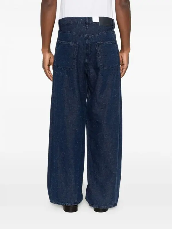 SUNFLOWER Denim Wide-leg Jeans - Blue