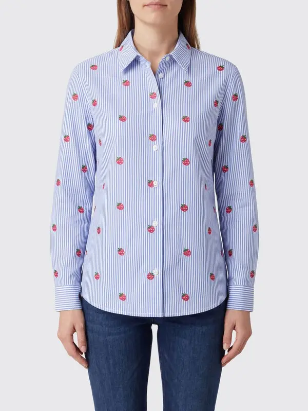 MC2 SAINT BARTH Embroidered Denim Shirt - Fa01