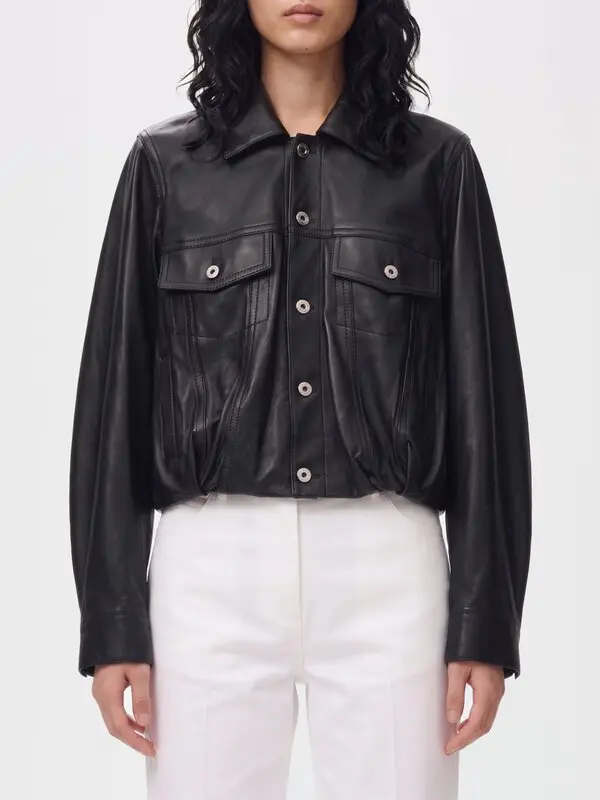 Loewe Leather Jacket - Black