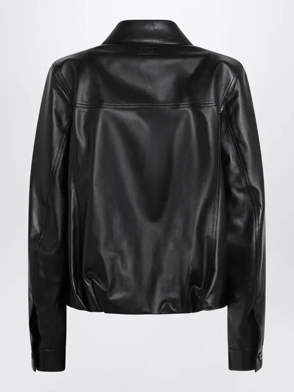 Loewe Leather Jacket - Black