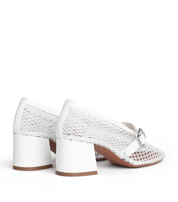 Alaïa Mesh Babies Pumps 55 - White