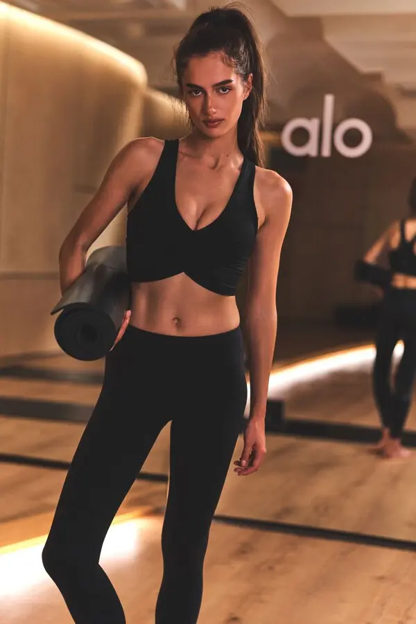 Alo Yoga Airbrush Low-rise Legging - Black