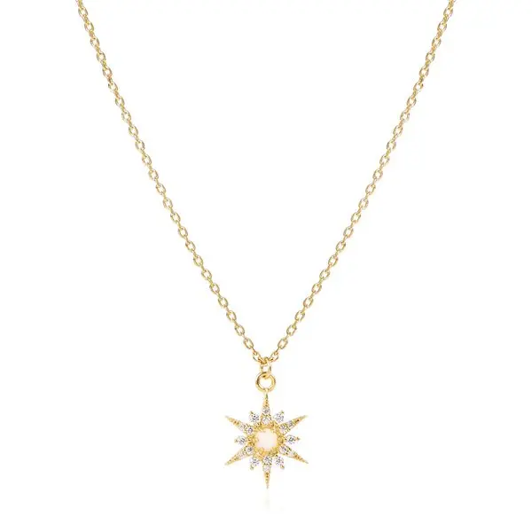 C.J.M Opal Star Necklace