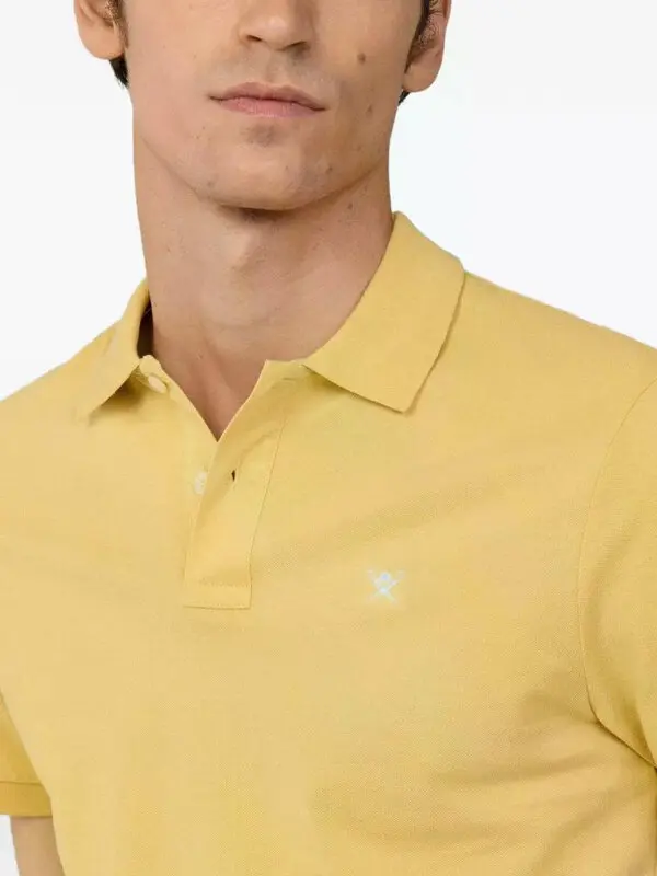 HACKETT Logo-embroidered Piqué Polo Shirt