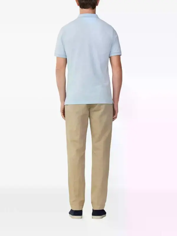 HACKETT Logo-embroidered Cotton-pique Polo Shirt