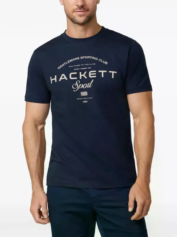 HACKETT Logo-print Cotton T-shirt