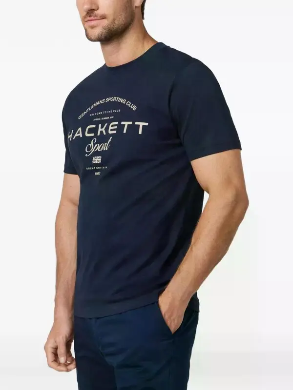 HACKETT Logo-print Cotton T-shirt
