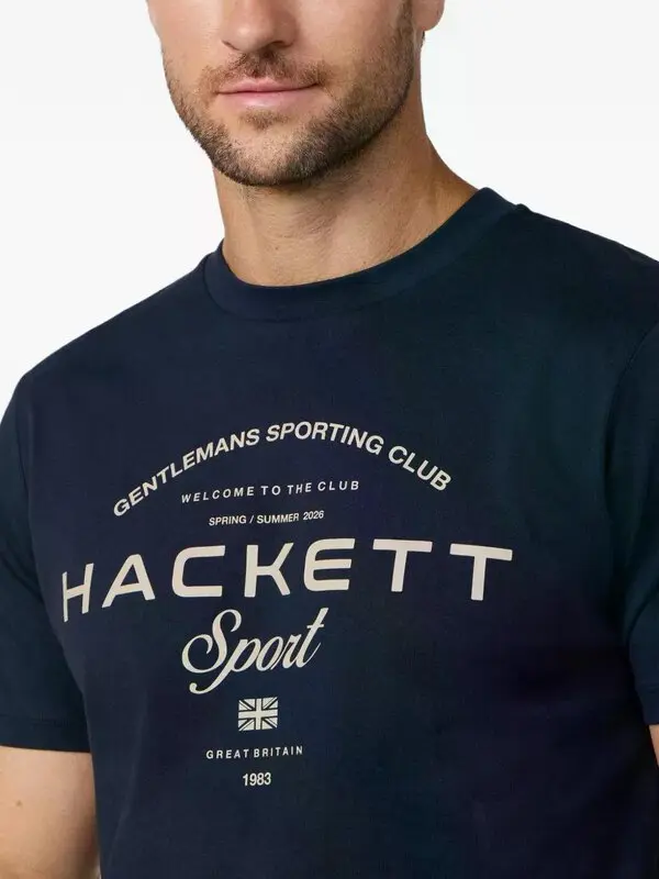 HACKETT Logo-print Cotton T-shirt