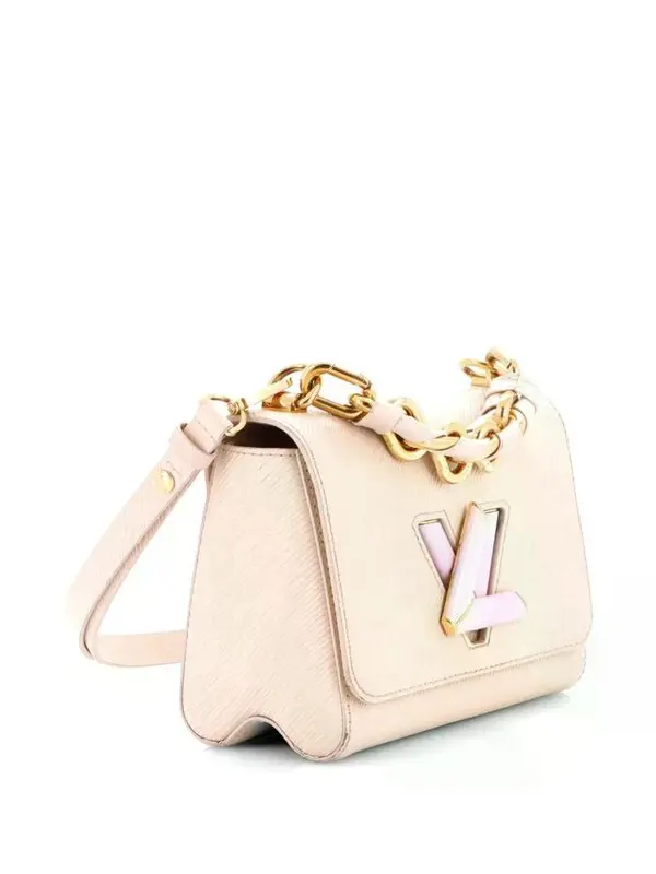 LOUIS VUITTON Epi Leather Mm Shoulder Bag With Chunky Chain